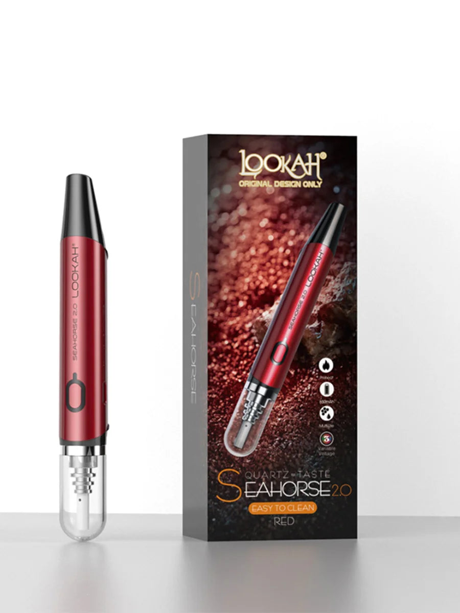 Lookah Seahorse 2.0 Red – Daddy Dankz